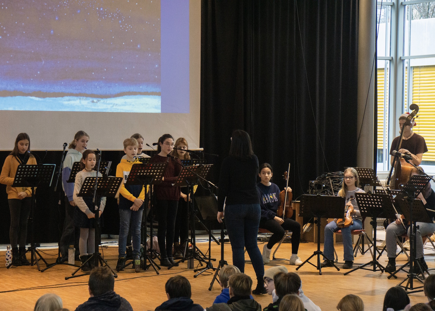 Weihnachtssingen – Willi Graf Realschule Saarbrücken